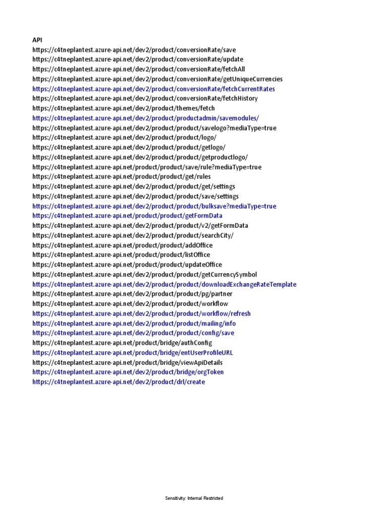 Product Api List | PDF | Computer Architecture | Data