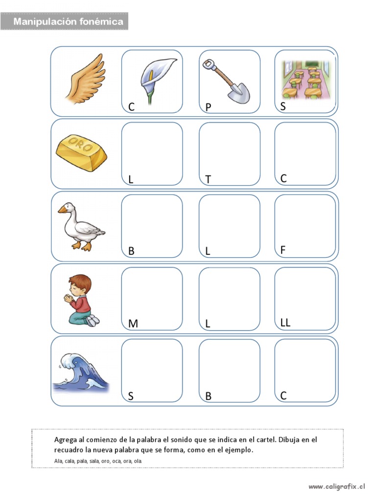 Manipulacion Fonemica | PDF