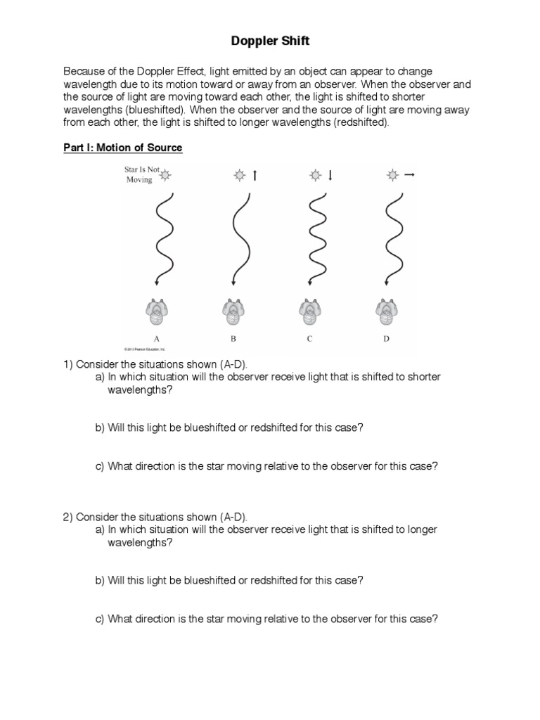 Doppler Shift | PDF | Redshift | Doppler Effect