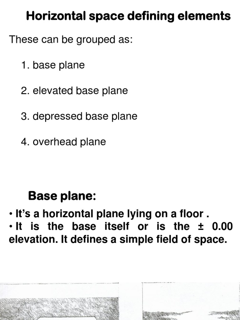 ARCH 102 Understanding HORIZONTAL PLANES (Reyhan Sabri) - 4 | PDF
