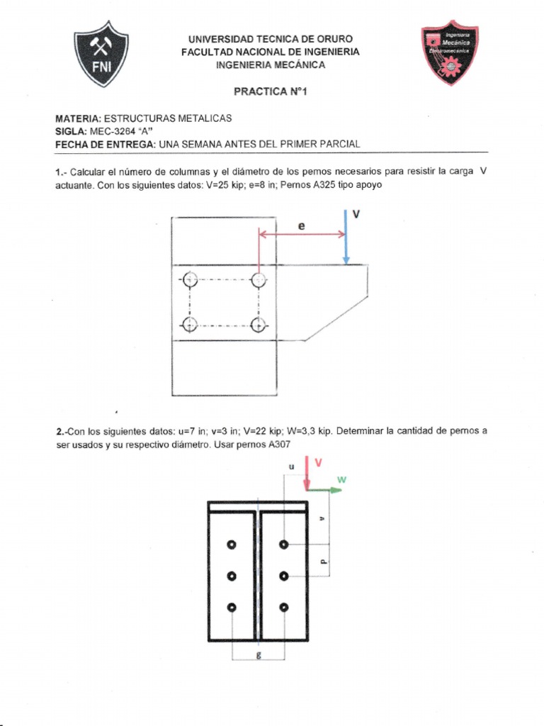 Practica 1 Mec-3264 PDF | PDF