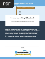 Active Listening Techniques Handout | PDF | Body Language | Communication