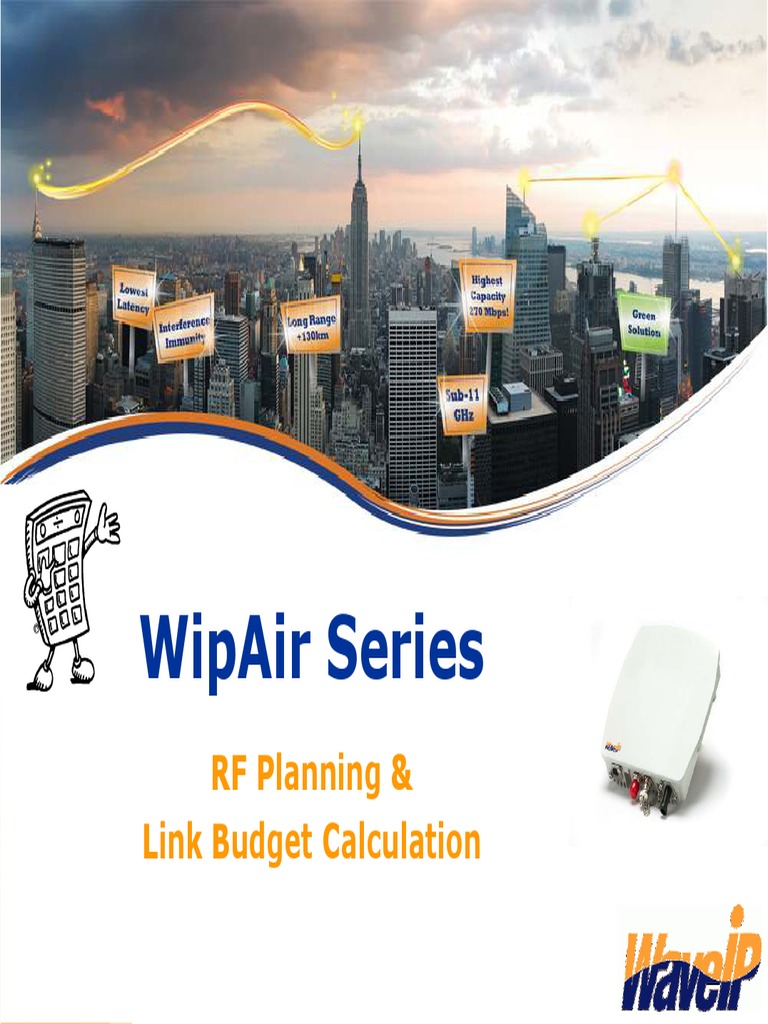 Wipair Series: RF Planning & Link Budget Calculation | PDF | Decibel ...