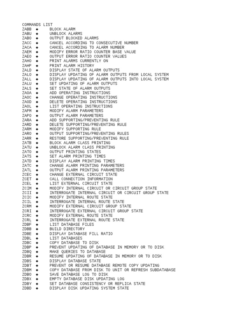 Command GSM NSN | Download Free PDF | Secure Shell | Computer Network