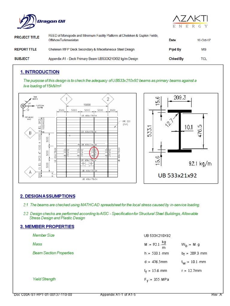Appendix A1 | PDF | Bending | Beam (Structure)