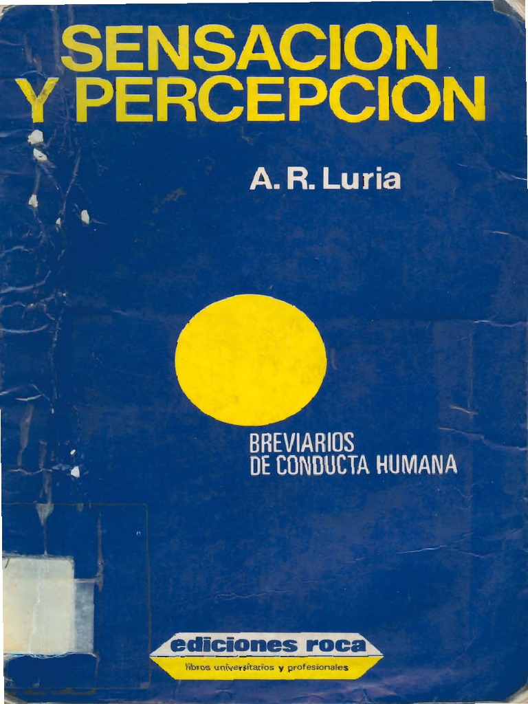 A.R. Luria Sensación y Percepción | PDF