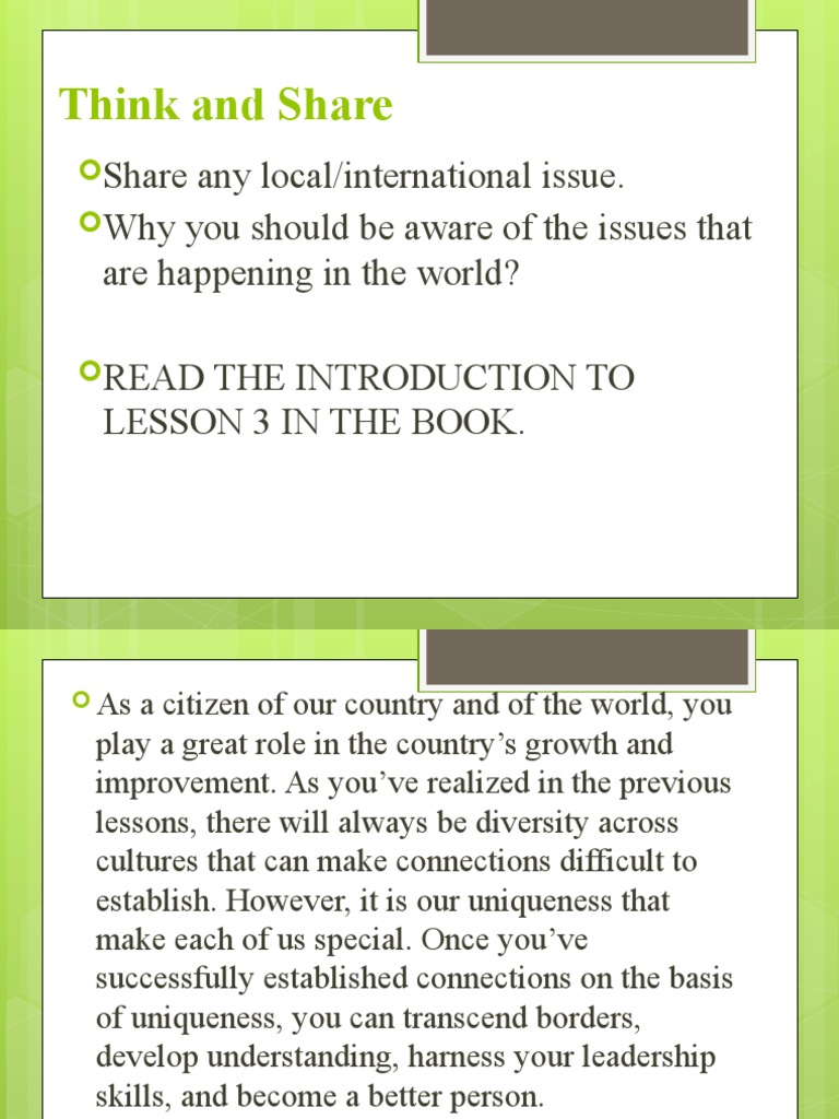 Lesson 3 Transcending Borders Static Dynamic Elements of Short Story | PDF