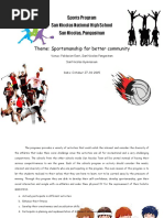 Sports Development Plan EXAMPLE TEMPLATE | PDF | Business