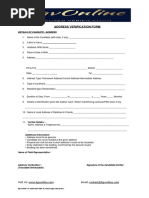Turnover Declaration Letter Form | PDF | Taxes | Signature