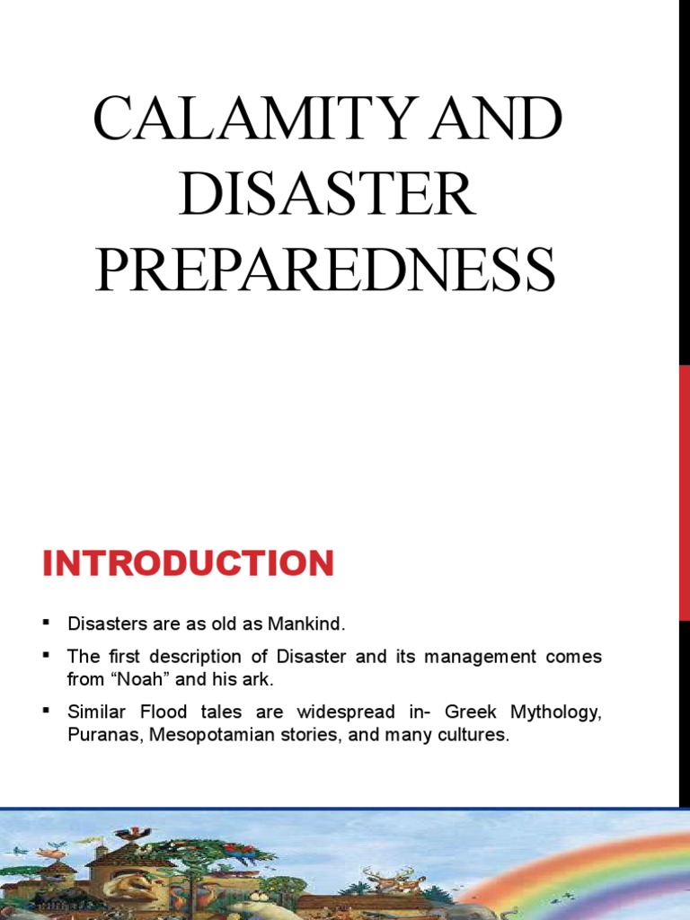 Calamity and Disaster Preparedness | PDF | Emergency Management | Hazards