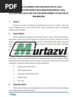 Method Statement For Plumbing Works | PDF | Plumbing | Pipe (Fluid ...