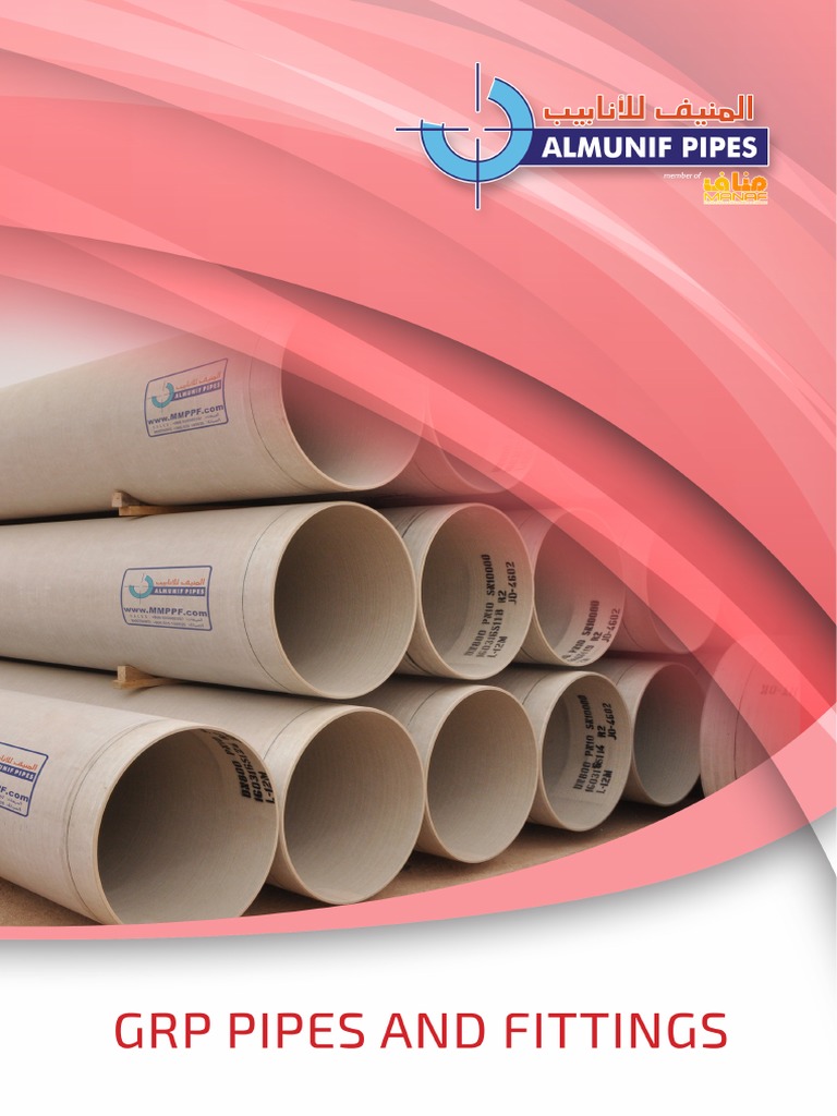 AlMunifPipes GRP-Pipes PDF | PDF | Fiberglass | Pipe (Fluid Conveyance)