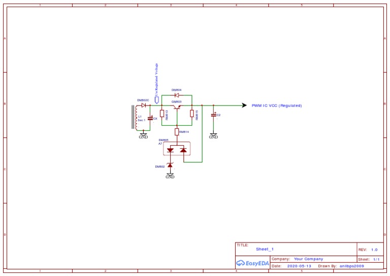 Schematic - SMPS - 2020 05 13 - 15 08 49 PDF | PDF | Electronic ...