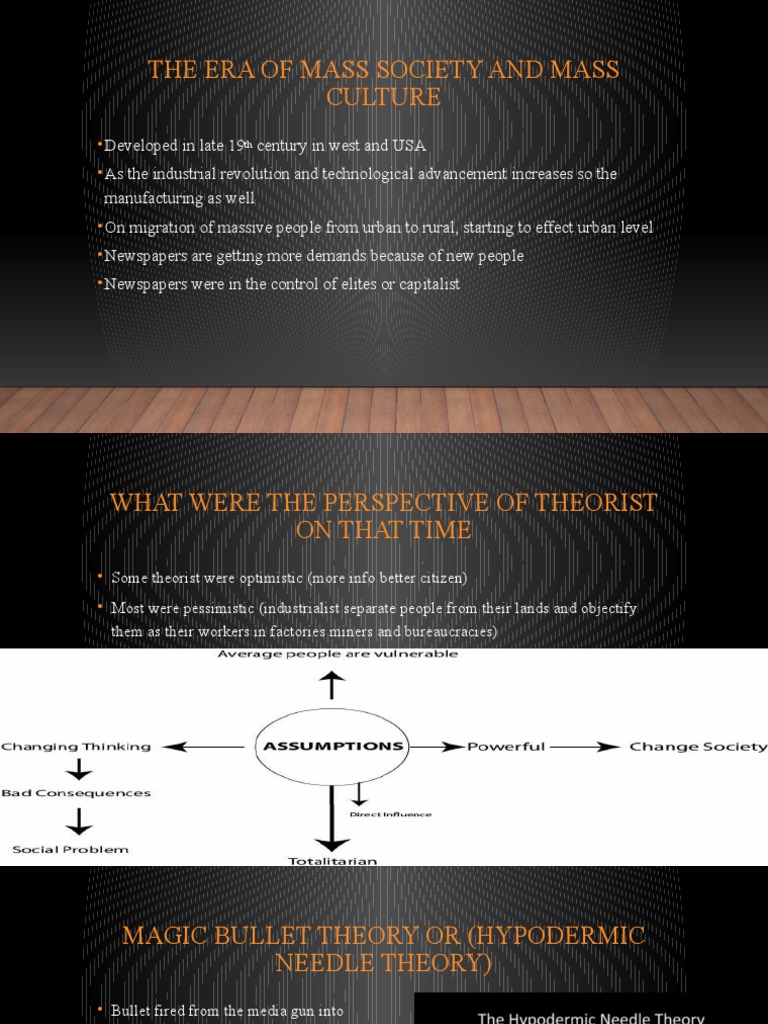 Mass Society and Culture Theories Explained | PDF | History