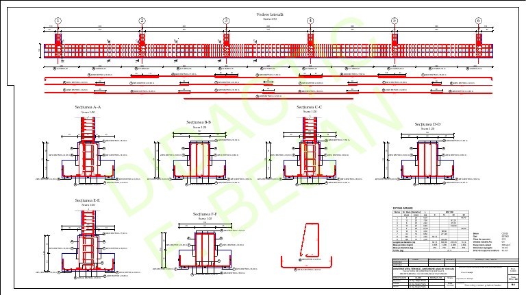 R4 Plan Armare Grinda de Fundare PDF | PDF | Locomotives | Rolling Stock