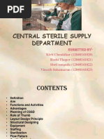 Workflow of CSSD in Hospital | PDF | Sterilization (Microbiology ...
