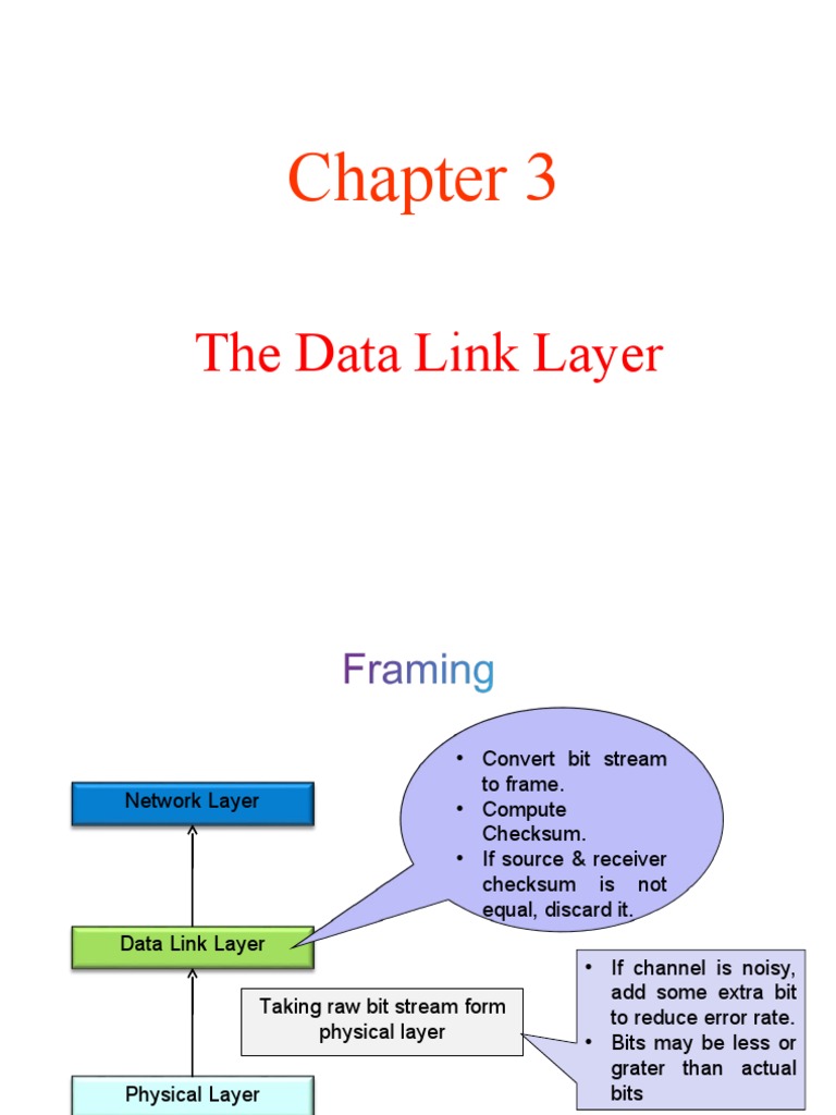 The Fundamentals of Data Link Layer Protocols | PDF | Transmission Control Protocol | Error ...