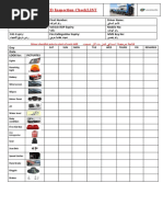 TLB Daily Checklist | PDF | Vehicles | Manufactured Goods