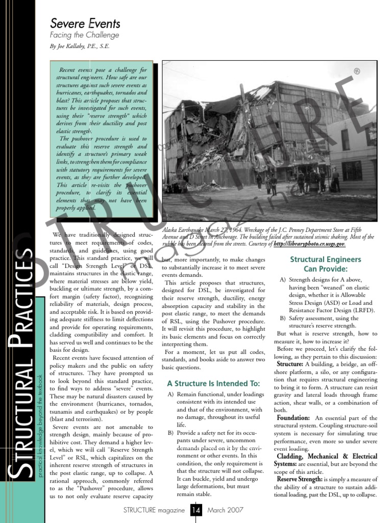 Structure Structure: Magazine Magazine | PDF | Strength Of Materials ...