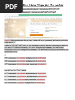 Online Enrollment Process | PDF