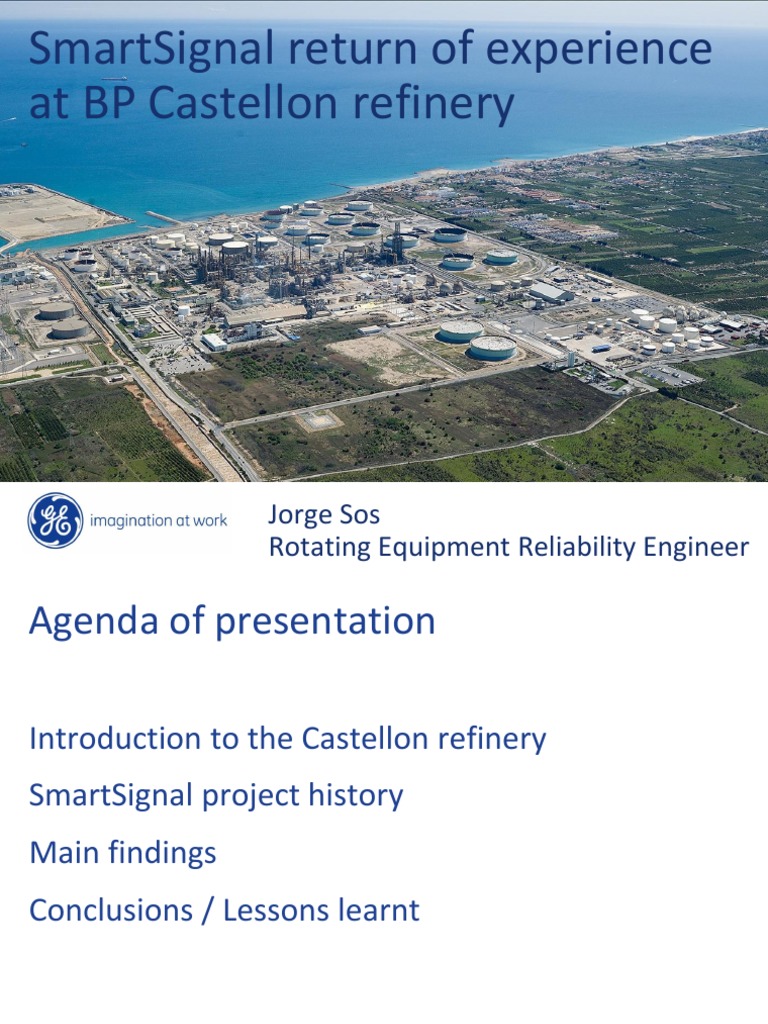 3 - BP - Jorge - EUGM 2014 SmartSignal Return of Experience at BP ...