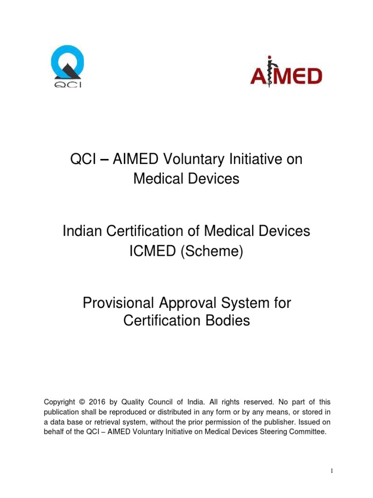 4.b) QCI AIMED Provisional Approval of CB | PDF | Quality Management System | Audit