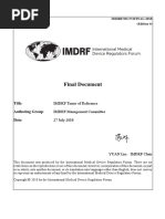 GHTF SC n2r12 100421 GHTF Roles and Responsibilities | PDF | Committee