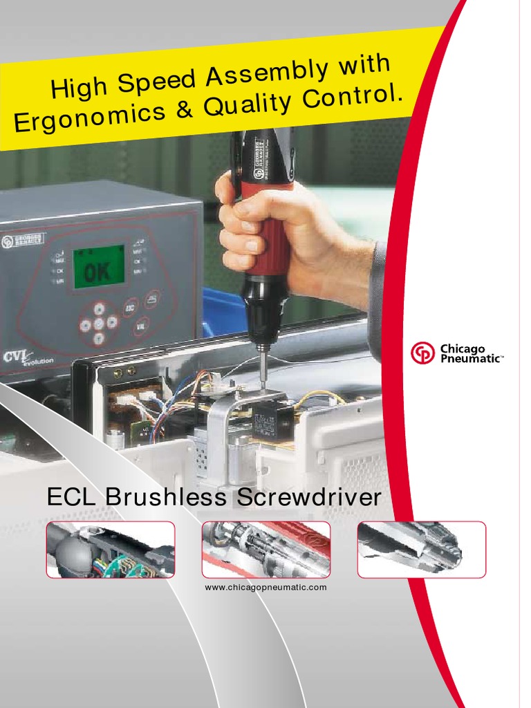 High Speed Assembly With Ergonomics & Quality Control.: ECL Brushless ...