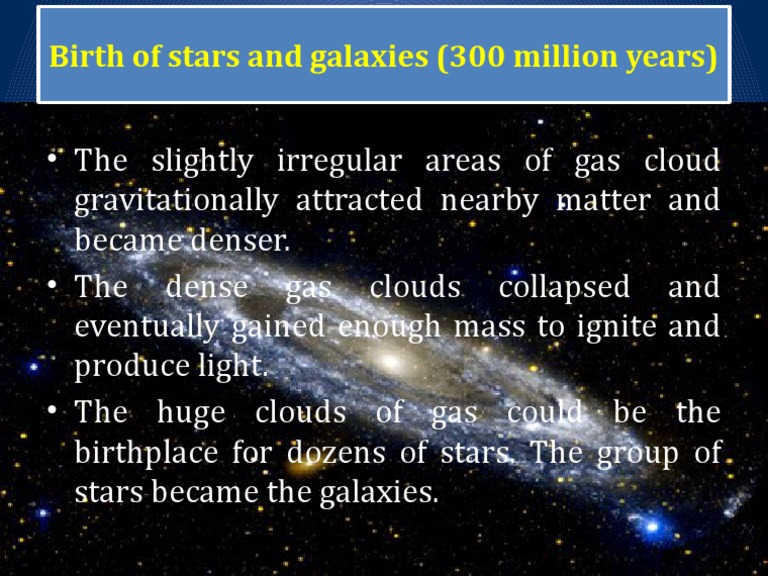 Birth of Stars and Galaxies | PDF