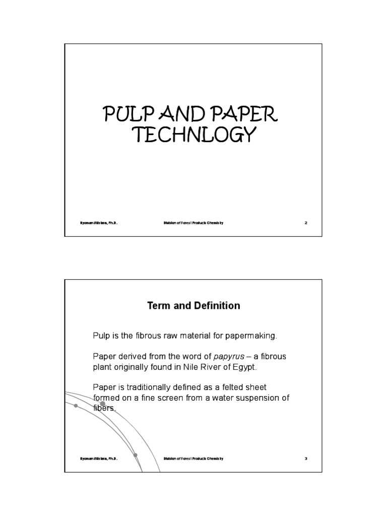 Indonesian Pulp and Paper Overview | PDF | Pulp (Paper) | Paper
