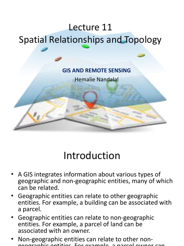GIS Topology and Spatial Relationships1 | PDF | Topology | Geographic Information System