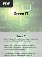 Green Computing Presentation | PDF