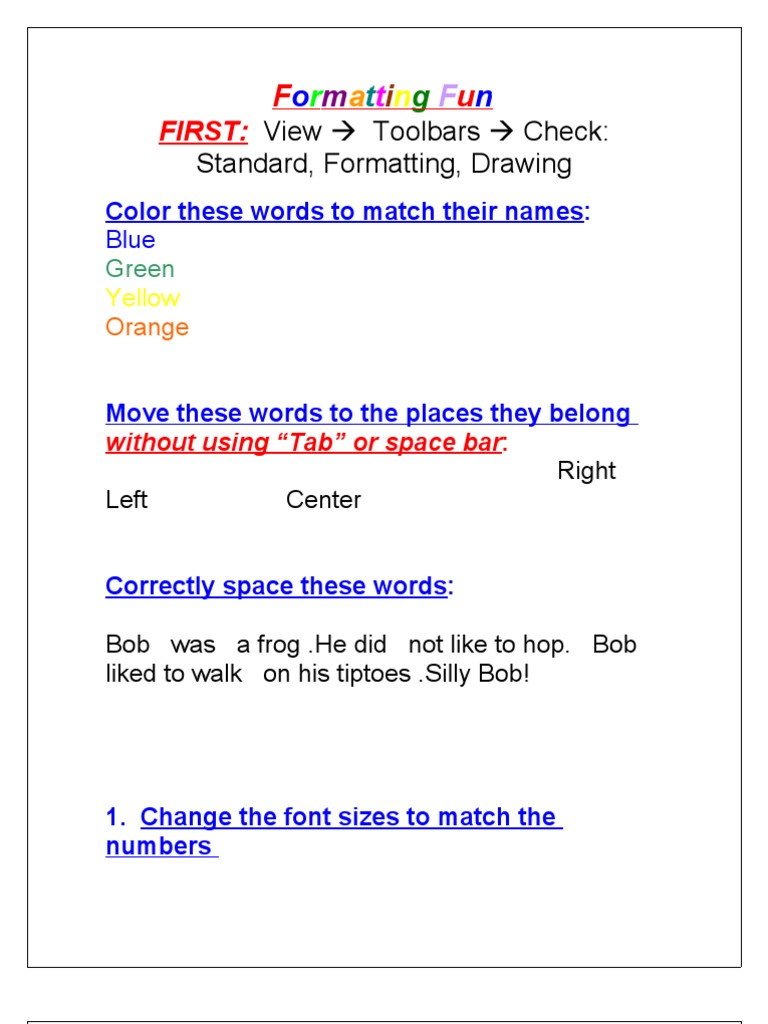 Document Formatting and Design Guide | PDF