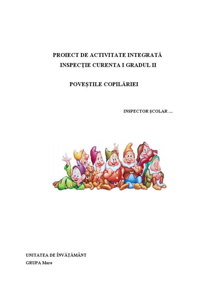 Proiect Didactic Grad 2 | PDF