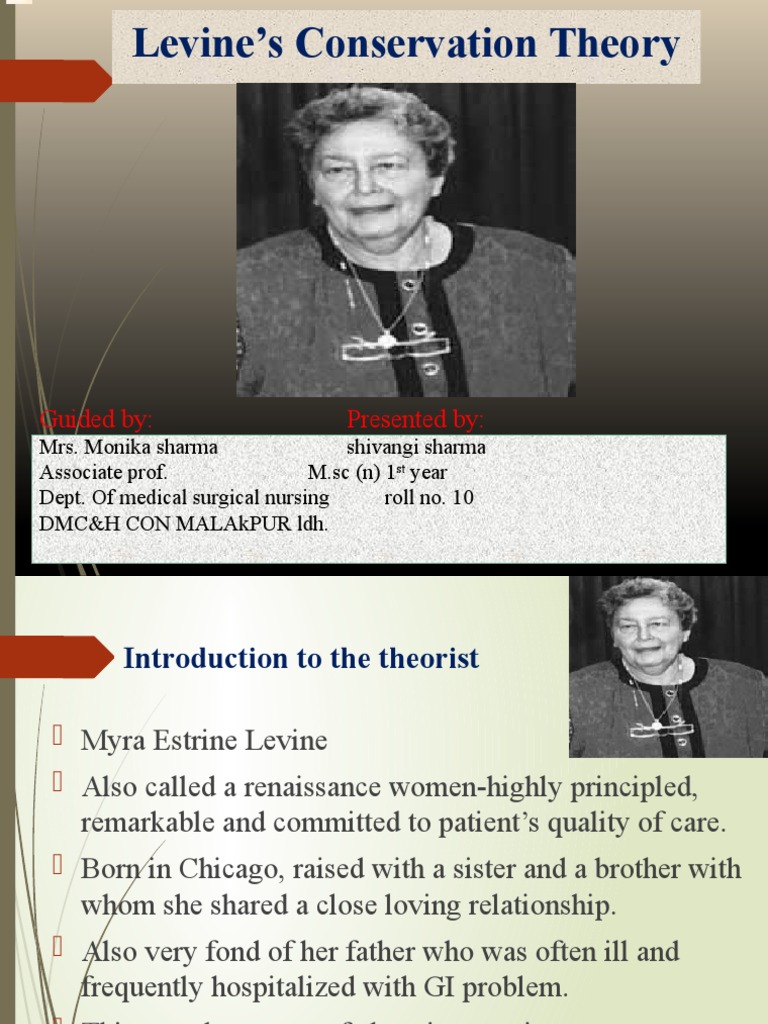 Levine Theory of Nursing | PDF | Theory | Nursing