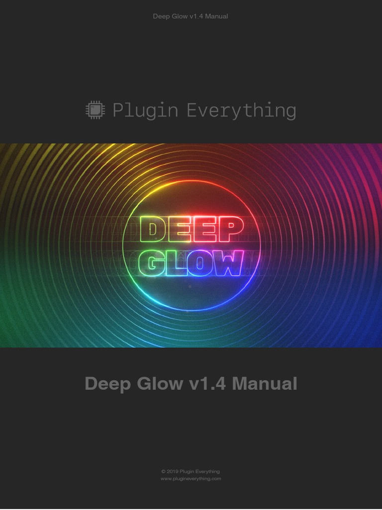 Deep Glow Manual | PDF | Vision | Graphics
