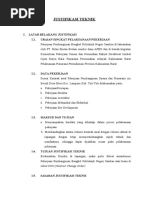 Contoh Back-Up-Data Pengawasan Bangunan | PDF