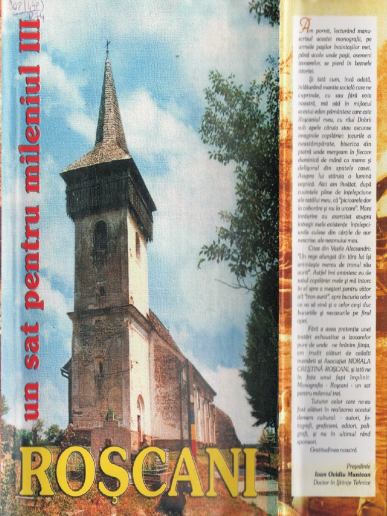 Roscani Un Sat PDF PDF | PDF