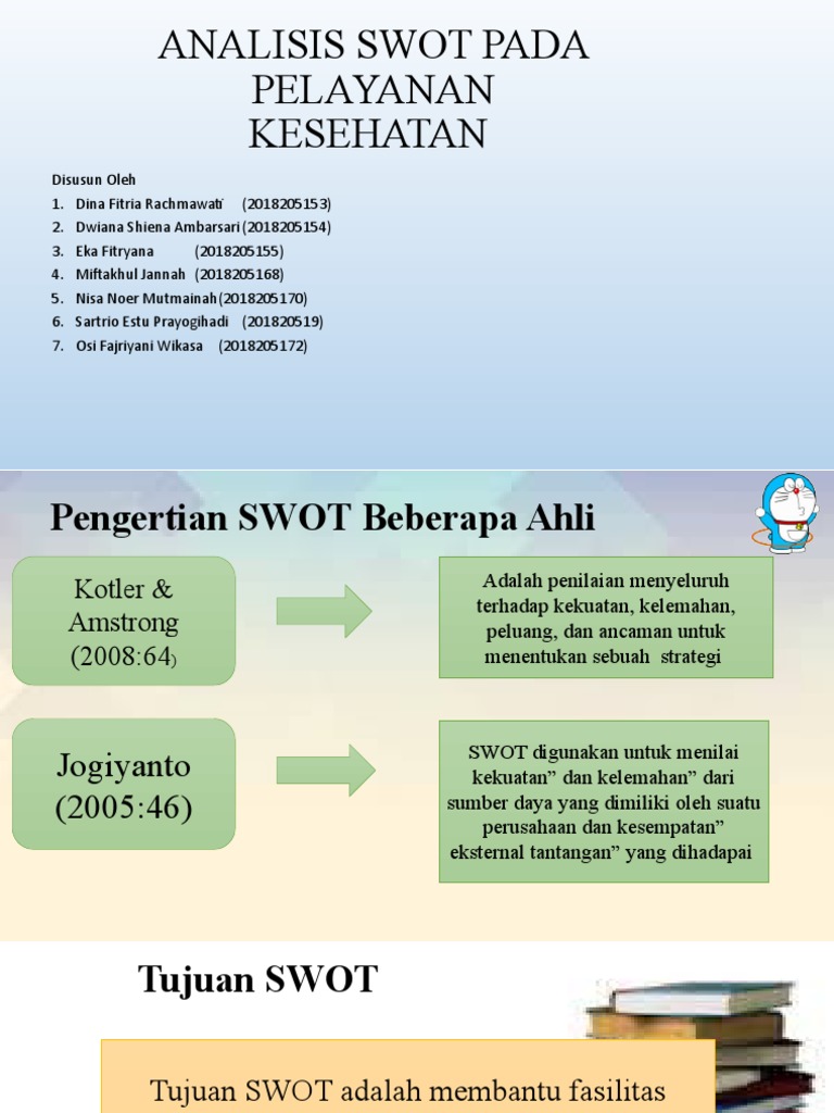 Analisis SWOT Pelayanan Kesehatan | PDF