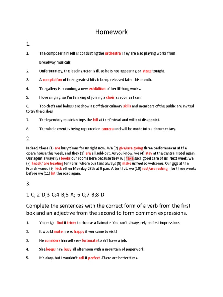 Homework: Stage Compilation | PDF