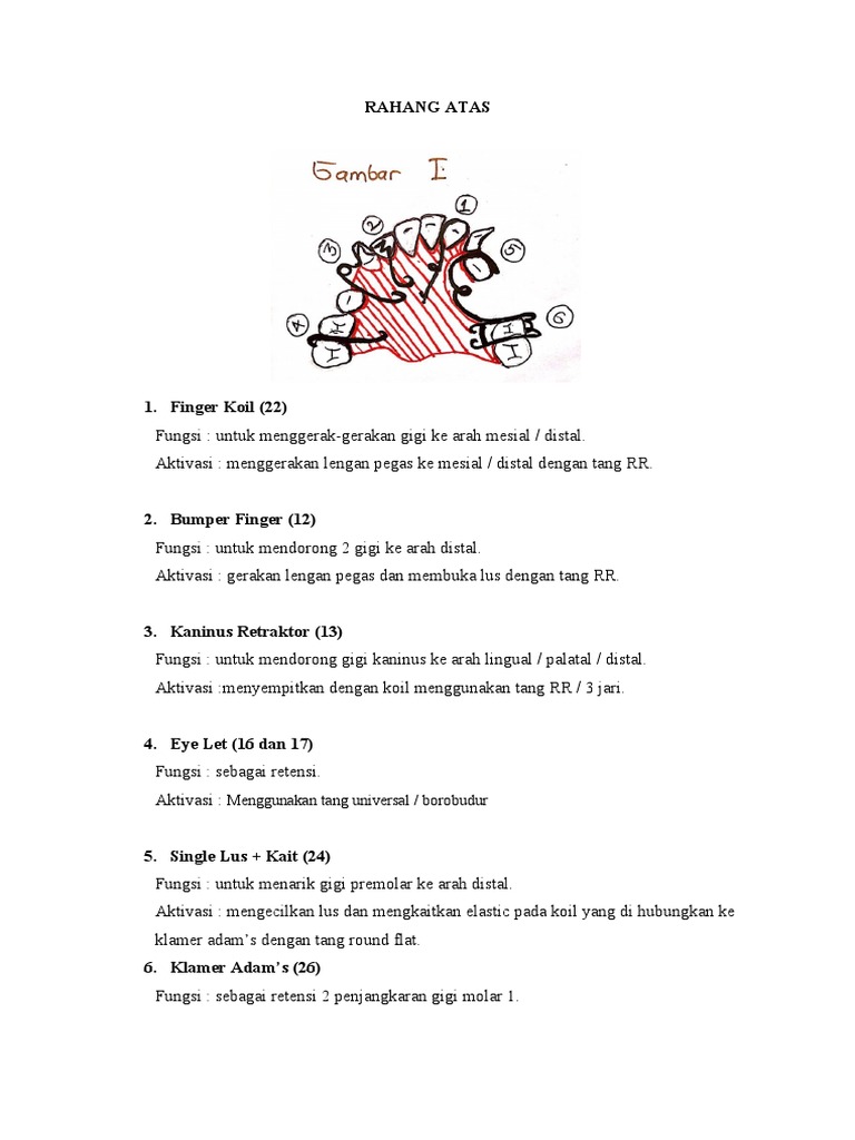 Prak Orto Drg. Samson SP - Ort | PDF