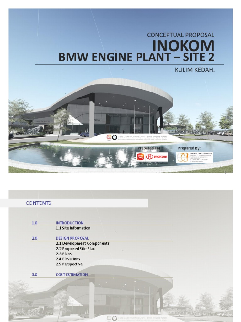 Rev 03 - Inokom - BMW Engine Plant - Proposed Site 2 | PDF | Car ...