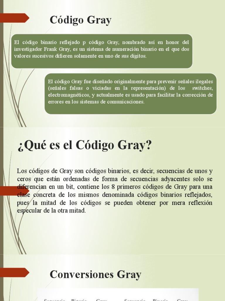 Tipos de Codigo - Gray | PDF