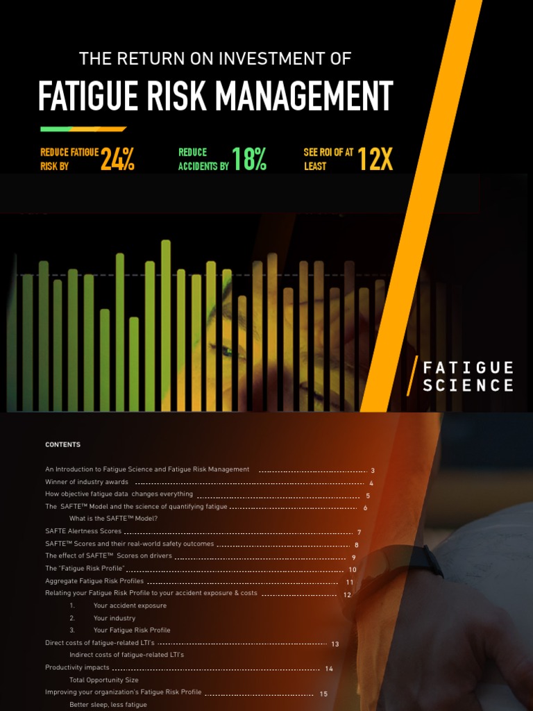 Fatigue Risk Management | PDF | Shift Work | Risk Management