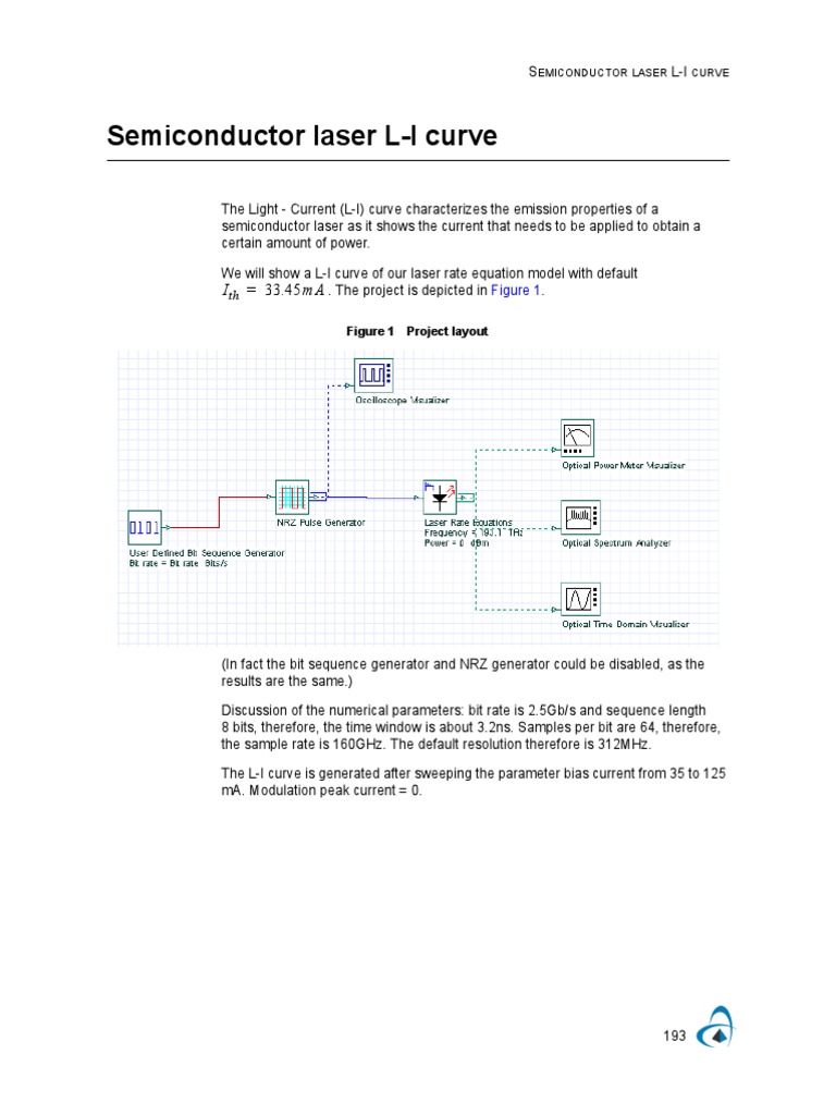 OptiSystem Tutorials Volume 1-201-300 | PDF | Dispersion (Optics) | Spectral Density