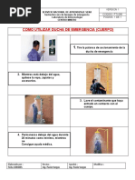 Lavaojos - Instrucciones de Uso | PDF | Agua