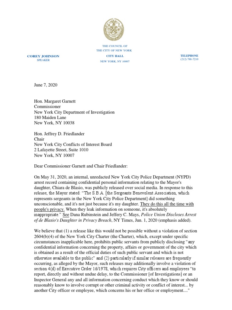 Letter To Doi & Coib | PDF | Policy | Public Sphere