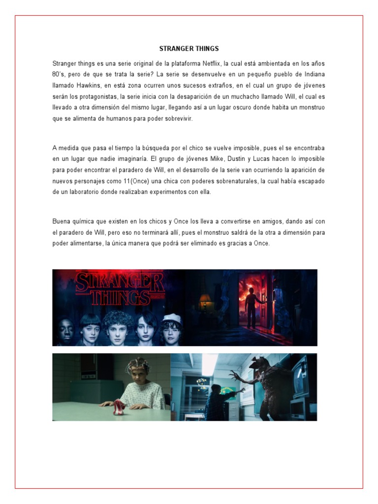 Stranger Things | PDF