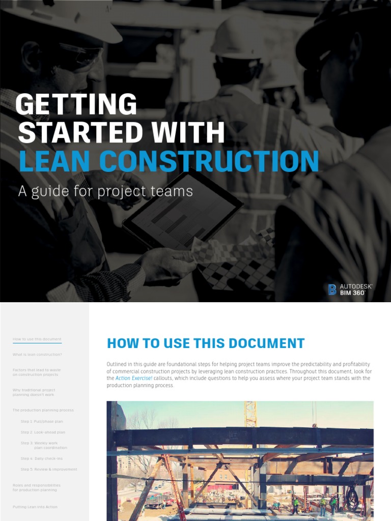 Getting Started With: Lean Construction | PDF | Economic Sectors | Business