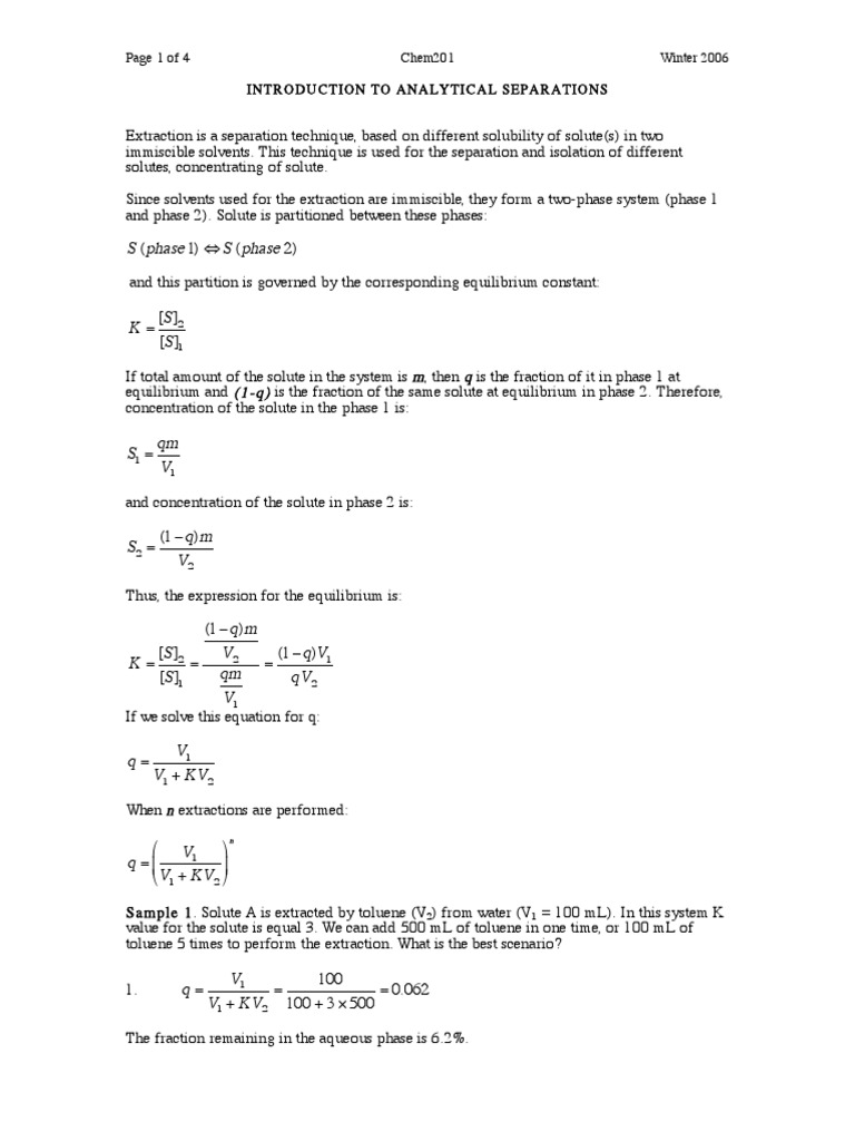 S Phase S Phase: Page 1 of 4 Chem201 Winter 2006 ...